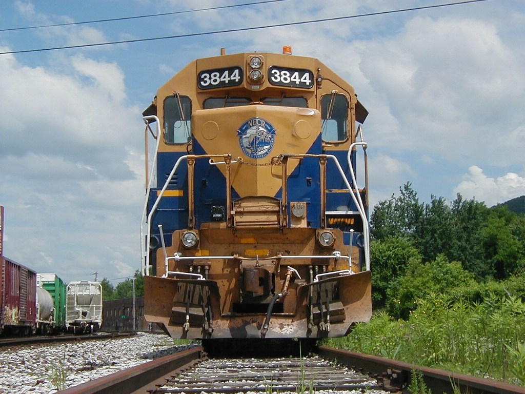 NECR 3844 nose up close low angle parked in yard